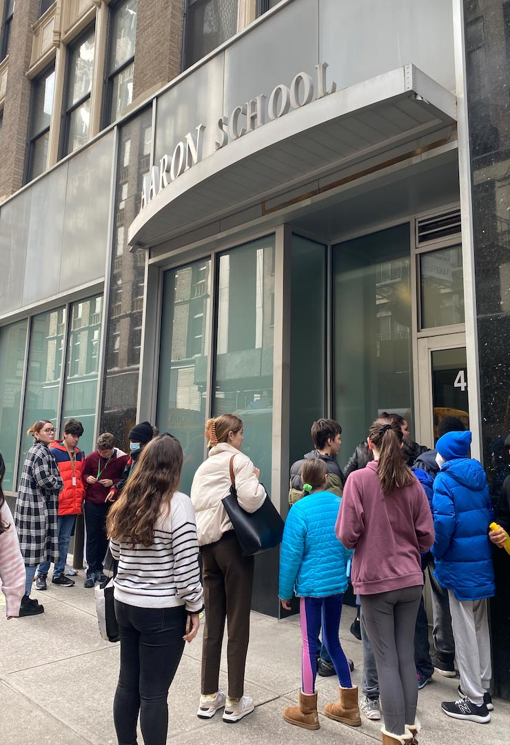 Seventh Graders Visit Aaron High School